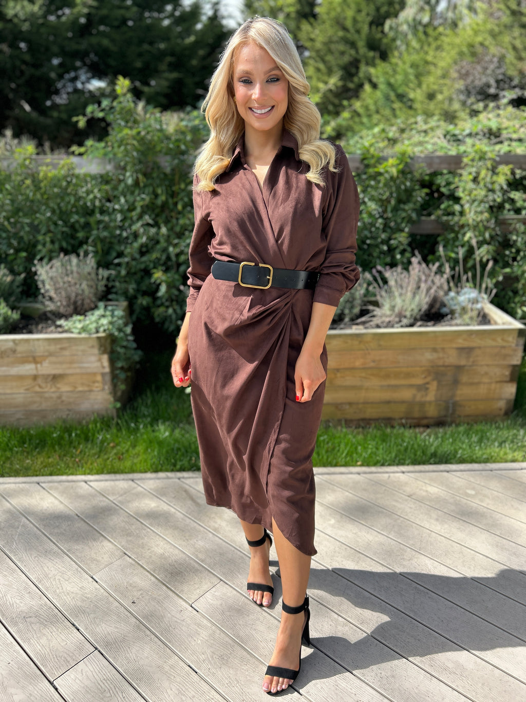 Harper Suede Dress – Ruby Rouge Boutique