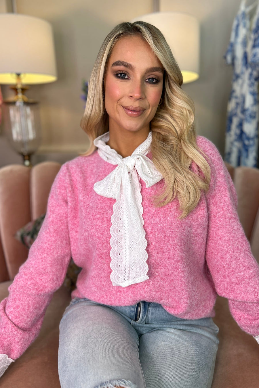 Wren Tie Knit Rose – Ruby Rouge Boutique